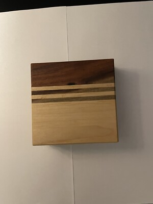 Bolivian Rose Wood And Maple Hardwood Coasters. Set Of 4 | eBay