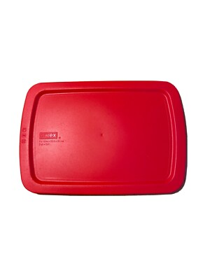 Pyrex Easy Grab Red Replacement Storage Lid Cover ONLY, C-233, 3 quart ...