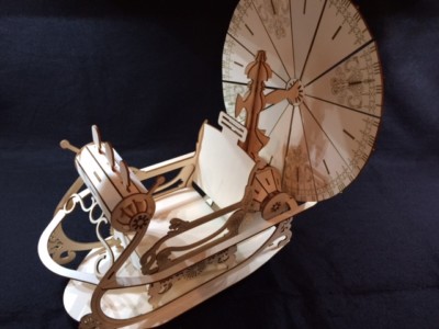 The Time Machine by HG Wells Wooden Laser Cut Model/Puzzle Kit | eBay.de