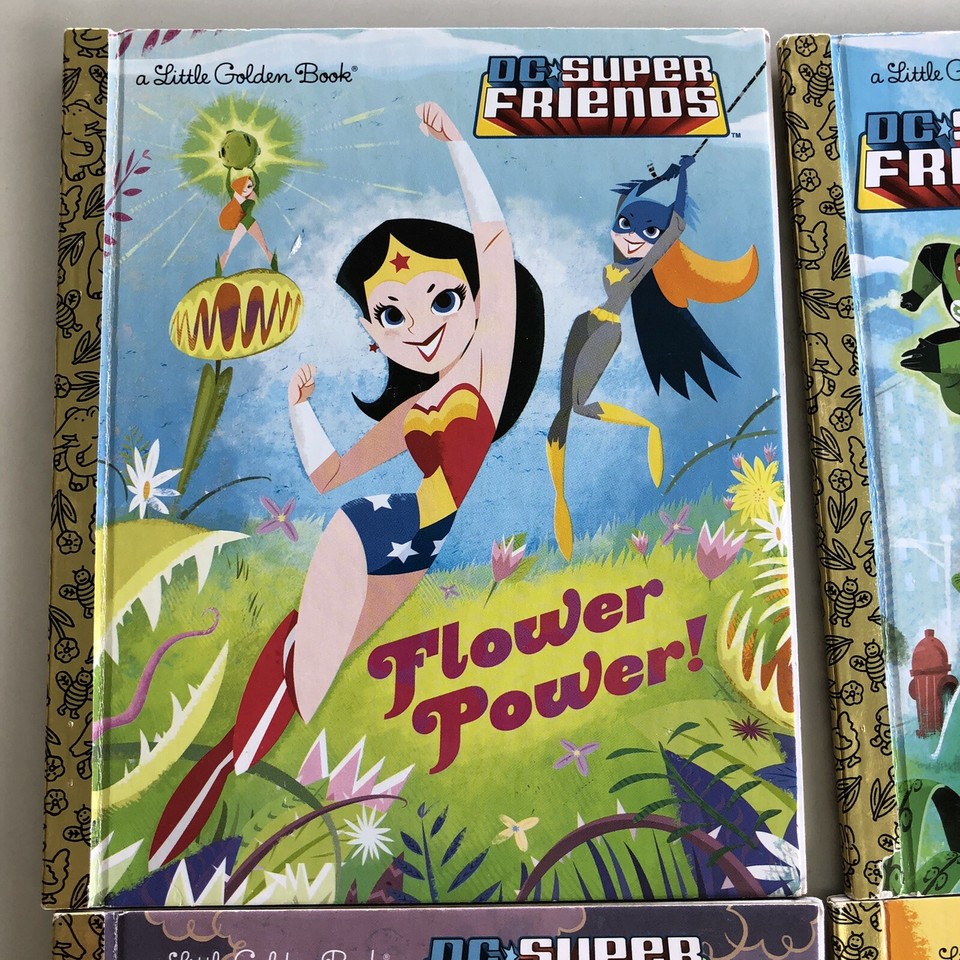 DC Super Friends - Little Golden Book - 5 Book Set Lot | eBay