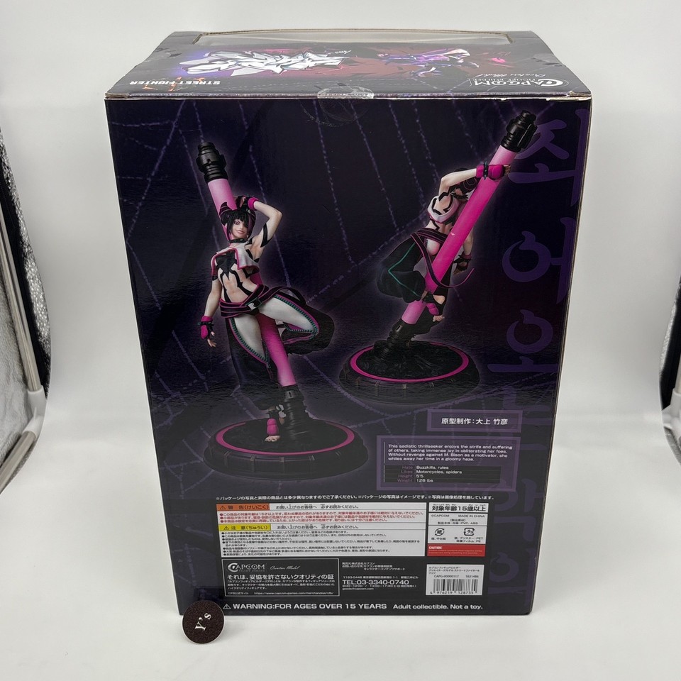 Capcom Street Fighter 6 Juri Creator’s Model Figure Japan Authentic ...