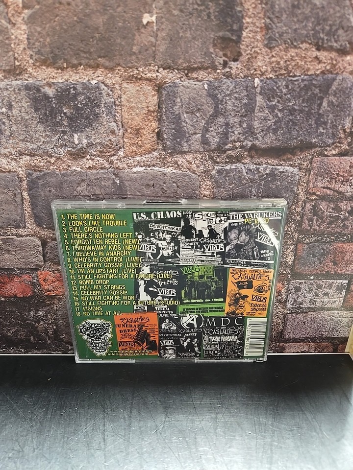 The Virus: Singles And Rarities MUSIC AUDIO CD punk rock punkcore ...