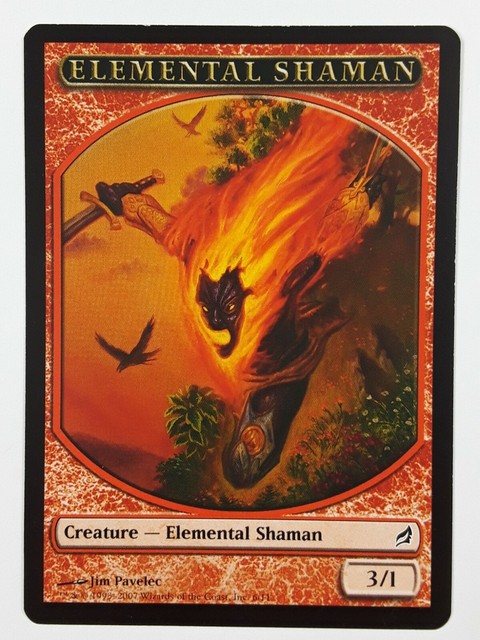 MTG Elemental Shaman Token Lorwyn 6/11 Regular Token for sale online | eBay