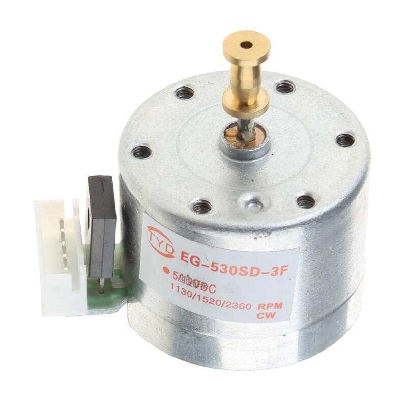 EG530SD-3F 3-Speed 33/45/78 RPM Metal Turntables Motor for Record ...