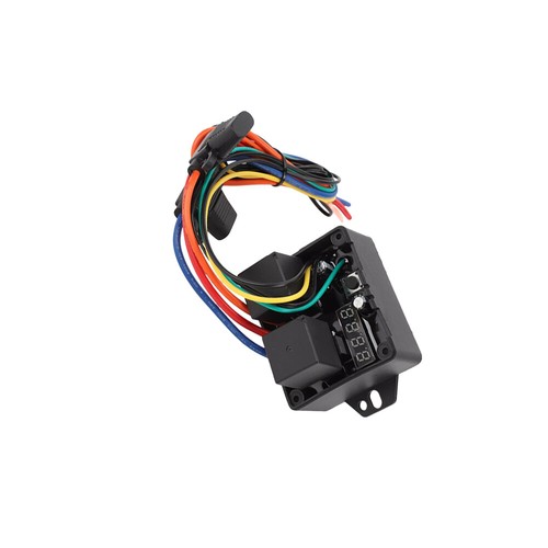 US 12/24V Digital Fans Controller Electric Thermatic Fan Control Switch ...