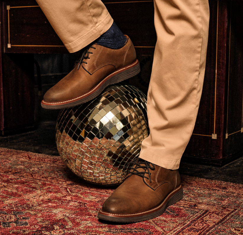 Johnston & Murphy Tan Oiled Full Grain Upton Plain Toe Dress Shoes | eBay