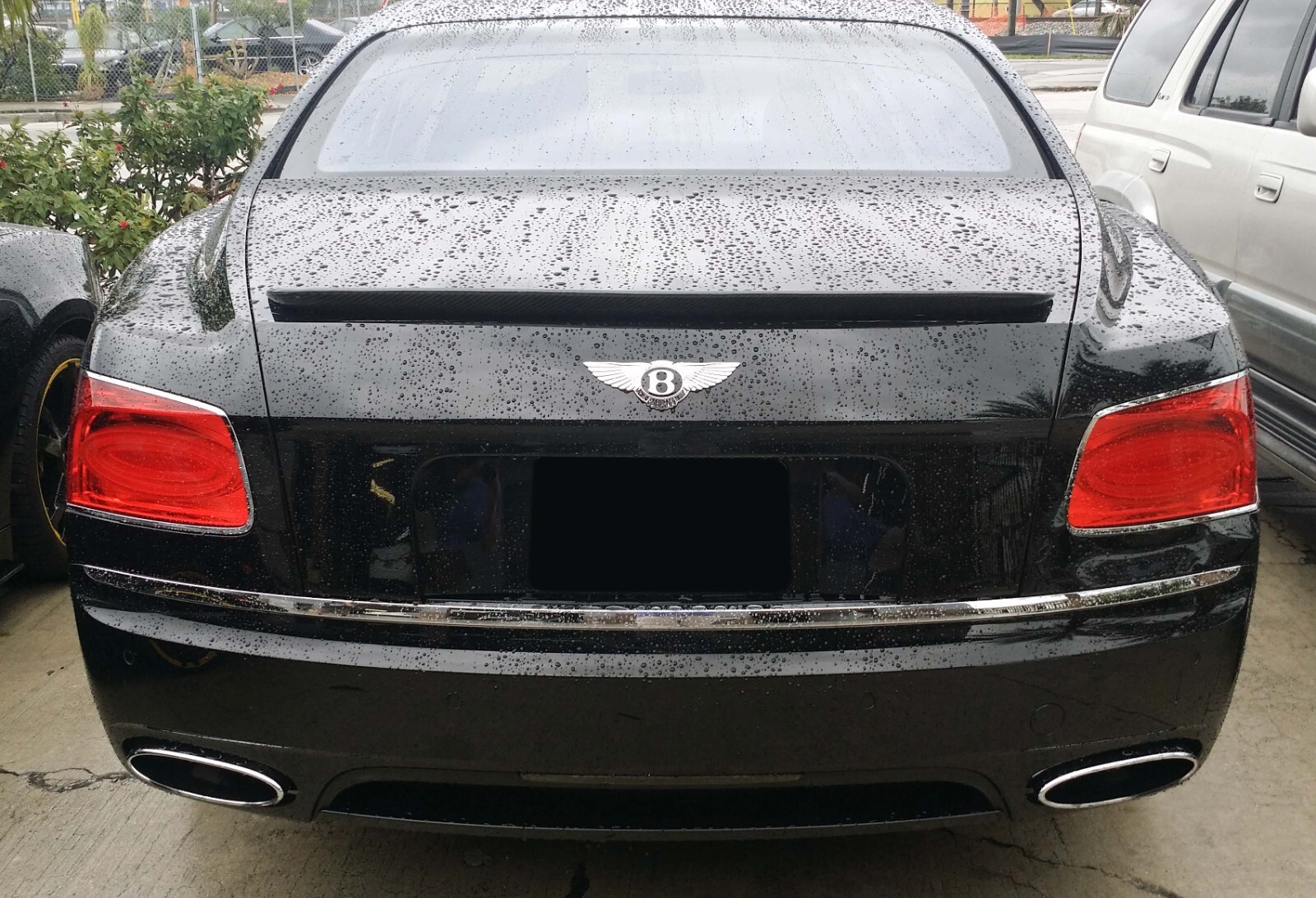 Bentley Continental Spur W12 Sedan 2014-19 lineaTesoro Trunk Spoiler ...