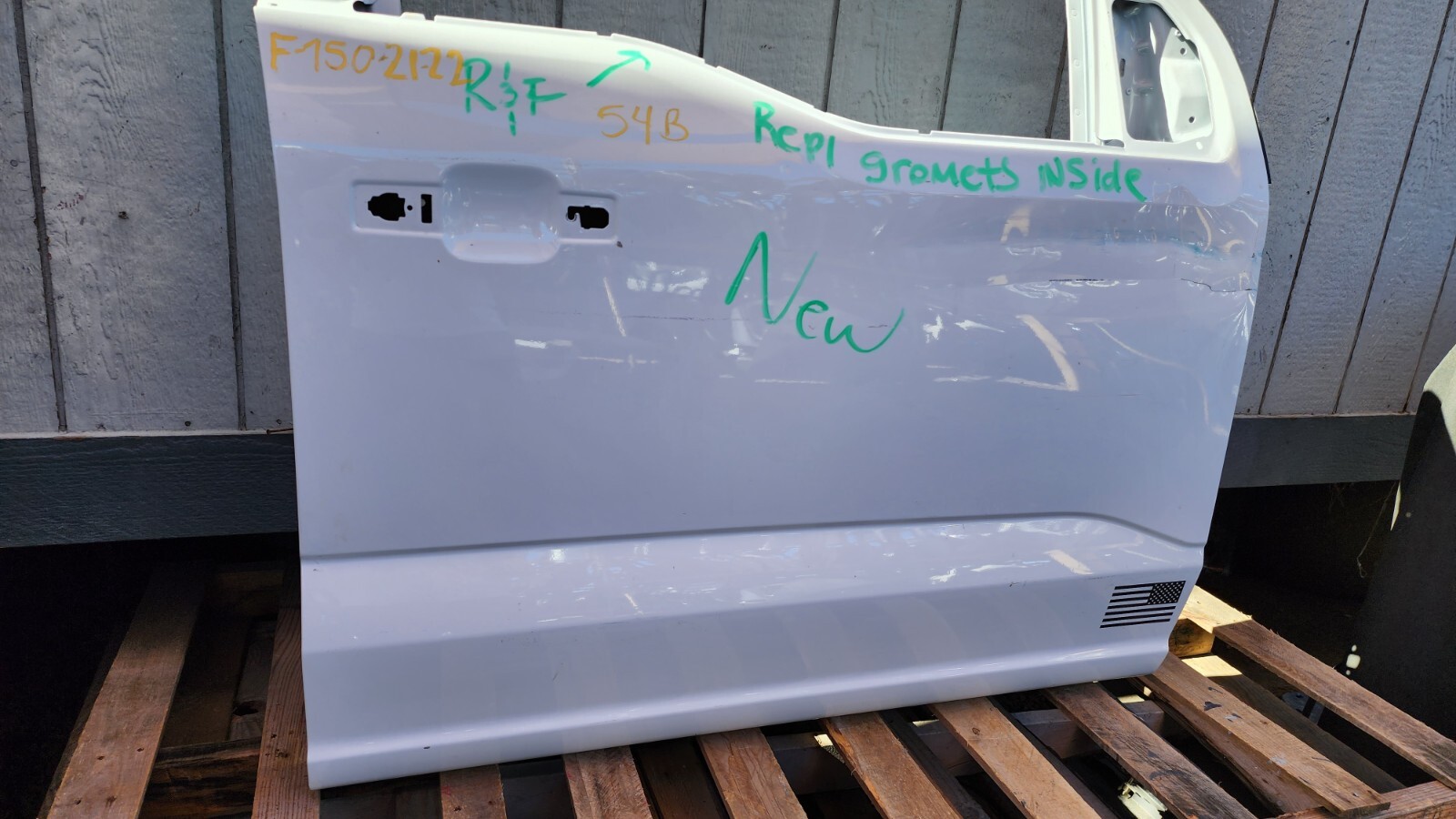 2021 2022 FORD F150 F-150 RIGHT FRONT DOOR SHELL | eBay
