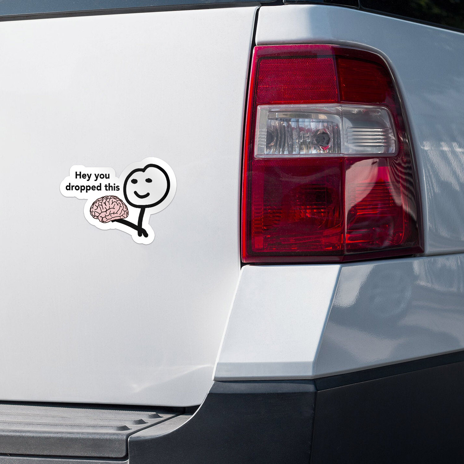 Hey You Dropped Brain Funny Meme Car Bumper Vinyl Sticker Decal | eBay Hey You Dropped Brain Funny Meme Car Bumper Vinyl Sticker Decal | eBay