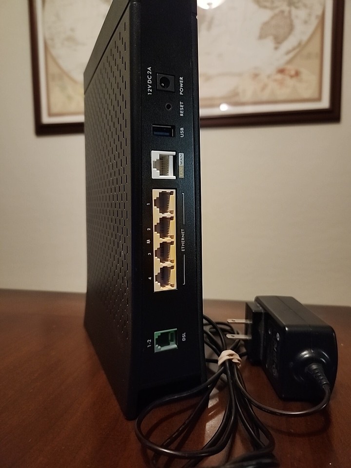 Centurylink Zyxel C3000z AC2200 VDSL2 Bonded Gateway Wireless WIFI ...