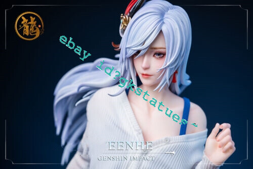 Dragon Studio Genshin Impact ShenHe Resin Statue Pre-order 1/4 2 Body ...