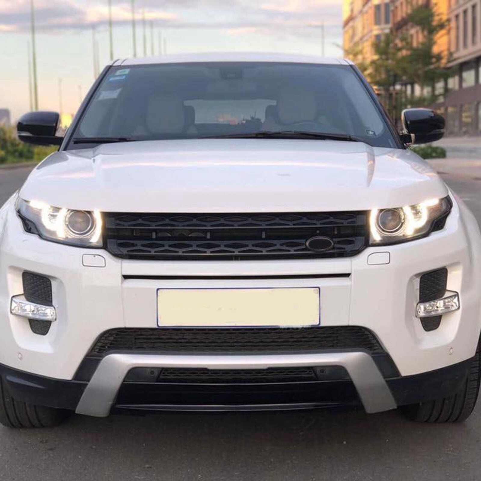 Towing Eye Black Front Cover For Land Rover Range Rover Evoque 2010-15 ...