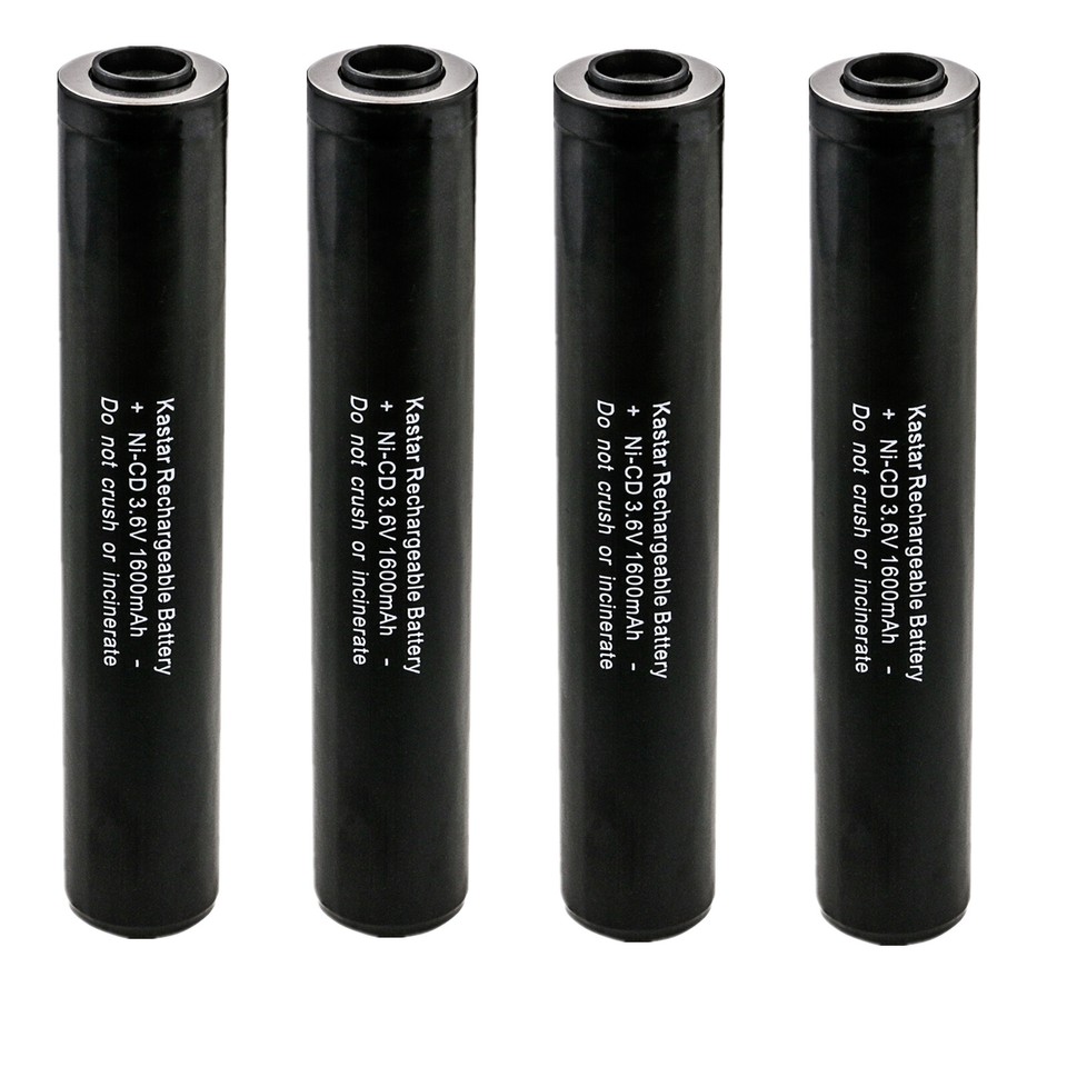 Kastar 3.6V 1600mAh Ni-CD Battery for Streamlight 75175 75375 Stinger ...