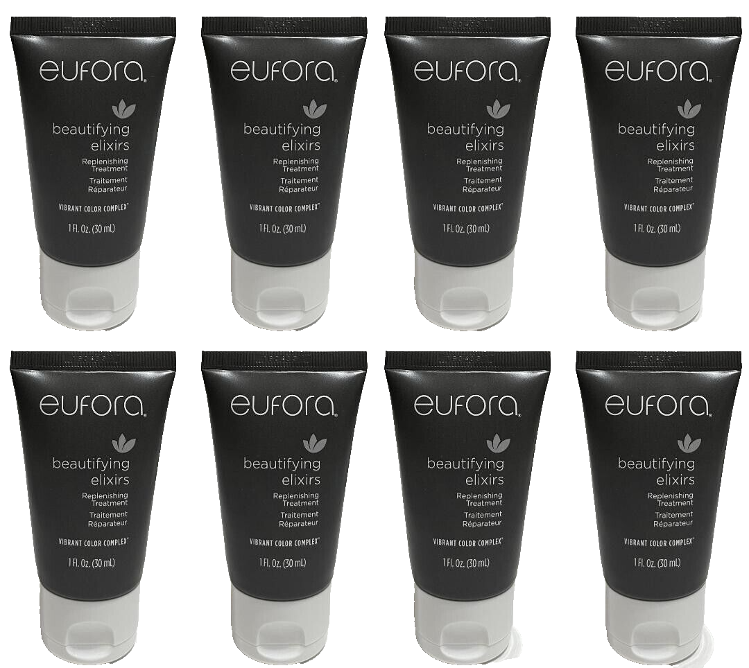 8 Eufora Beautifying Elixirs Replenishing Treatment 1 oz ea TSA ...
