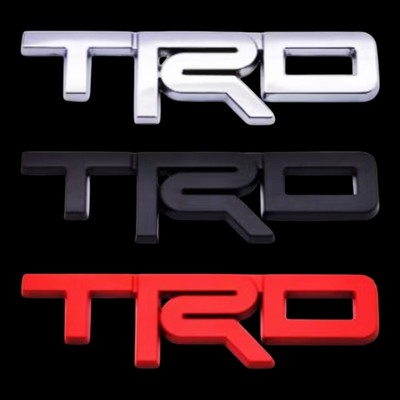 TRD LOGO EMBLEM FOR TOYOTA HILUX REVO FORTUNER VIGO ALTIS YARIS Select ...
