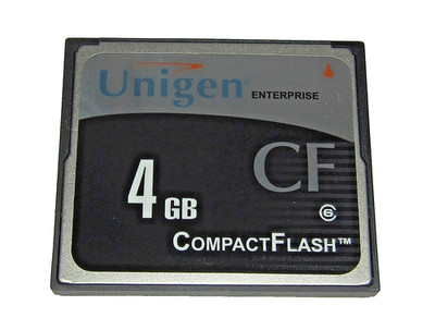 4GB Unigen CF Card UGB30SFA4000T2 for Juniper RE-S-1800X4-16G Routing ...