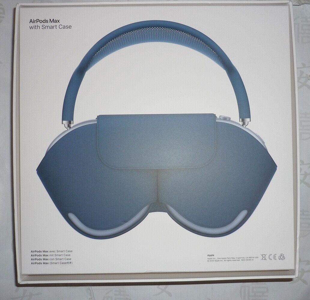 Apple AirPods Max Wireless Headphones Blue, EMPTY BOX only Apple AirPods Max Wireless Headphones Blue, EMPTY BOX only