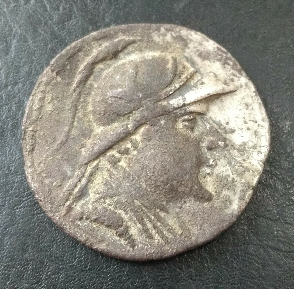 GRECO-BACTRIAN KINGDOM EUKRATIDES THE GREAT C.171-145 BCE SILVER ...