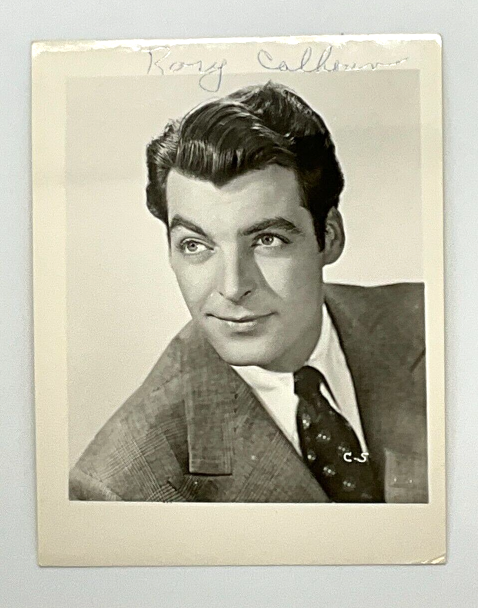 Rory Calhoun, Hollywood Actor (1950s) - Vintage 4"x5" Photo | eBay