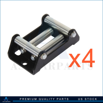 ATV Winch Roller Fairlead 4 Way Cable Lead Guide 4-1/4" Bolt Pattern ...