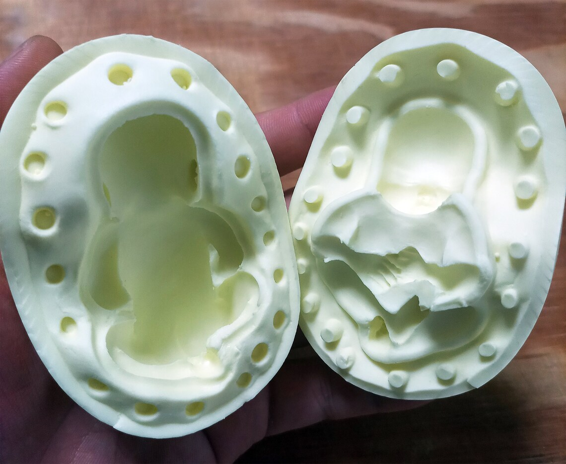 silicone baby doll making mold ,3D baby mold 0-64 | eBay