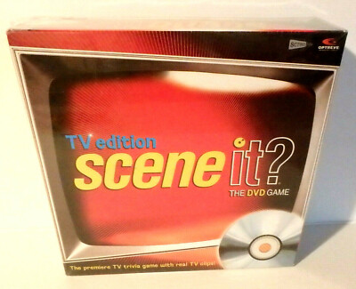 SCENE IT? TV Edition DVD Game - TV Trivia Family Fun - NEW | eBay