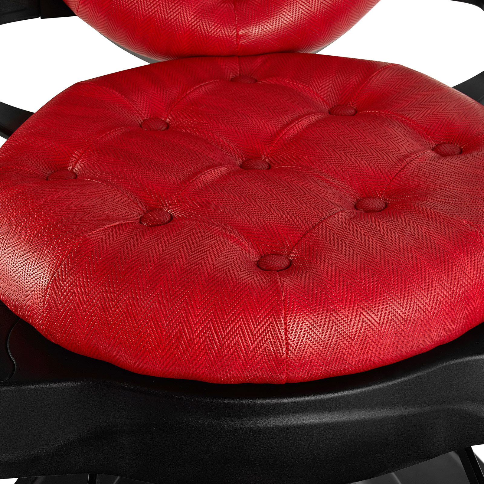 Artist hand Red Vintage Barber Chair Hydraulic Reclining Heavy Duty ...