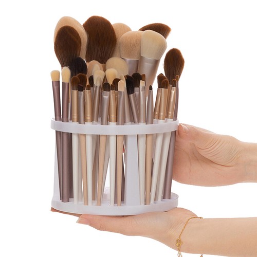 Large Capacity Brush Storage Rack Cylindrical Type Multi Grids Storage ...