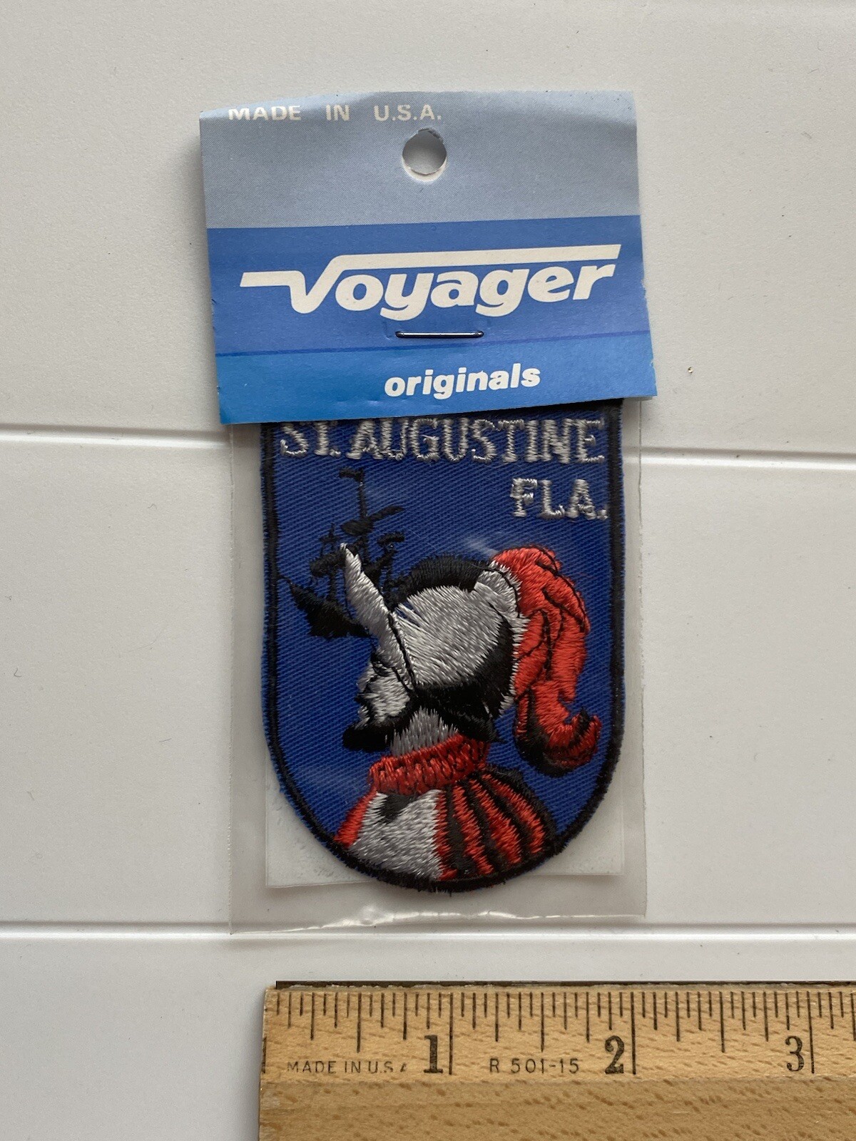 NIP St. Augustine Florida Fla. Ponce de Leon Conquistador Voyager Patch ...