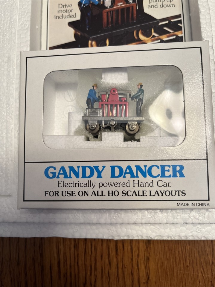 HO Scale GANDY DANCER Original Box Bachman Hawthorne Village | eBay