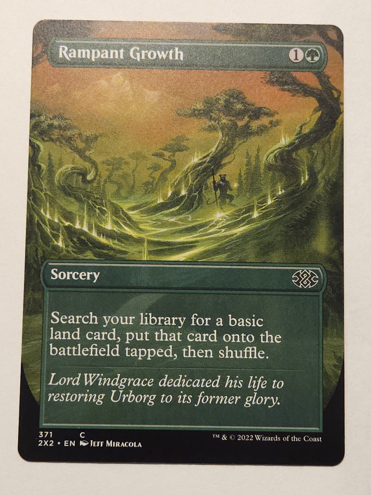 MTG Rampant Growth Double Masters 2022 371 Regular Common | eBay