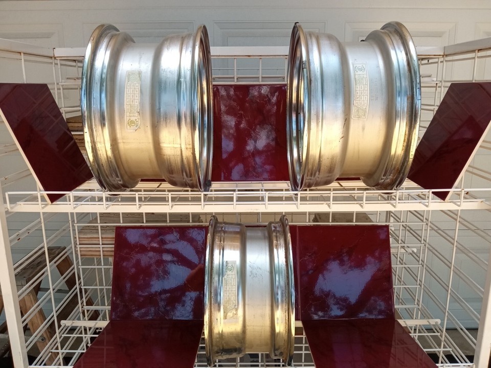 1988 Appliance True Spoke Wire (3) Wheels 15x8 JJTB Rear W/Front 14×7 ...