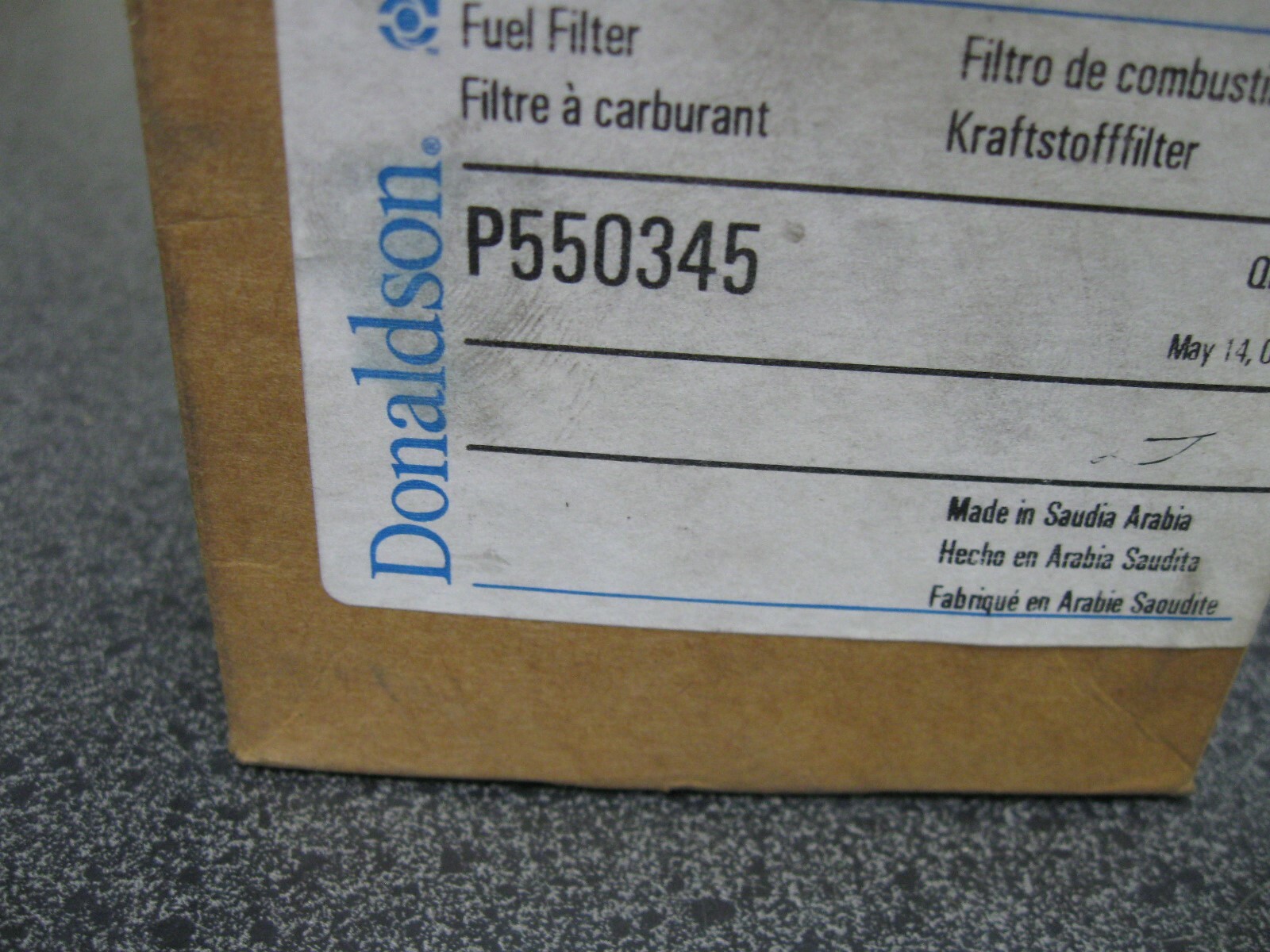 NEW GENUINE DONALDSON FUEL FILTER (PN P550345) | eBay