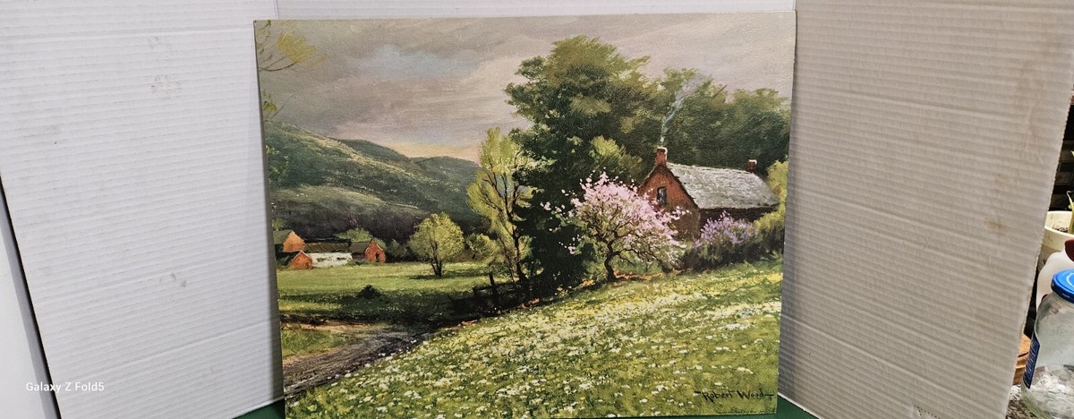 Robert Wood Oil Paintings Signature