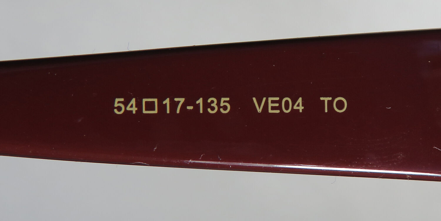 NEW VERA WANG VE04 EYEGLASSES PLASTIC TO WOMENS TORTOISE FULL-RIM 54-17 ...