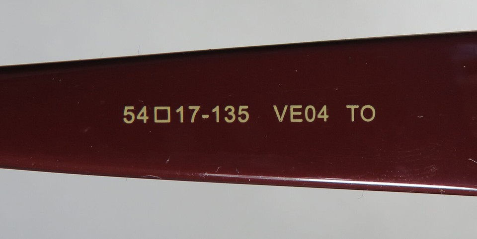 NEW VERA WANG VE04 EYEGLASSES PLASTIC TO WOMENS TORTOISE FULL-RIM 54-17 ...