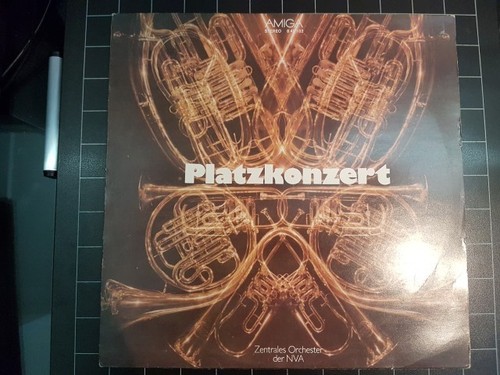 Zentrales Orchester der NVA "Platzkonzert" NVA VP MfS Amiga 845102 ED1 ...