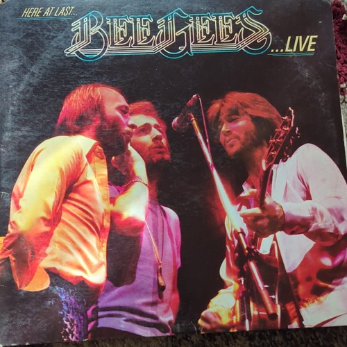 Bee Gees Live Vinyl LP Here At Last 2 LP Set - RS-2-3901 (1977) Disco R ...