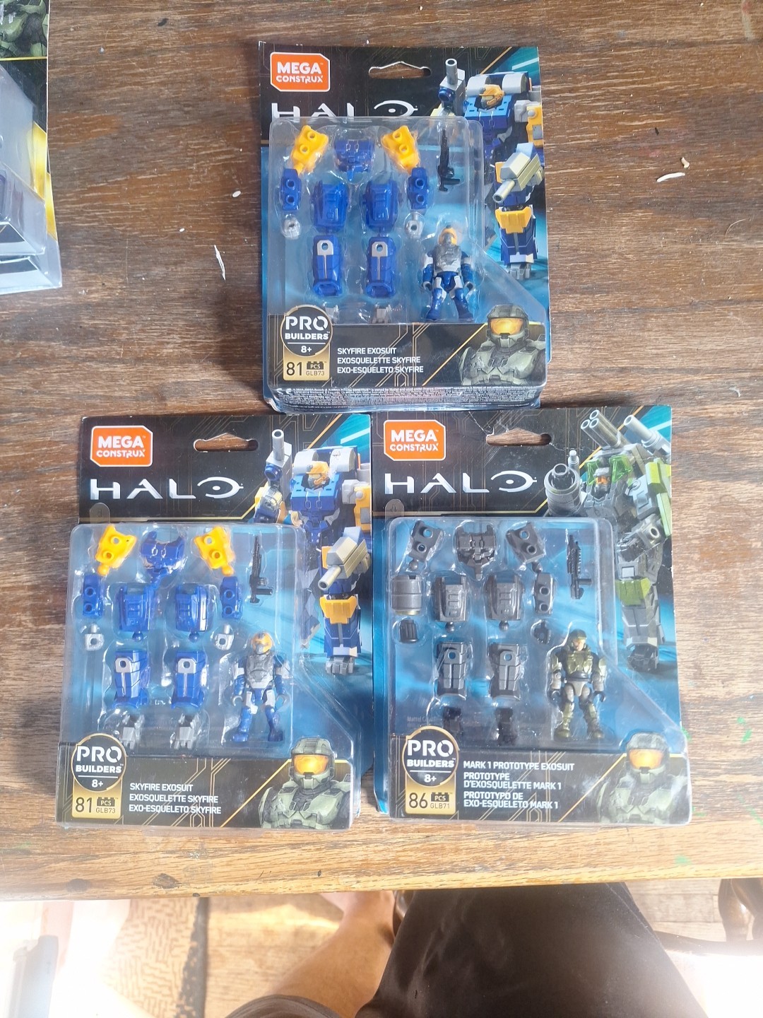 3 HALO EXOSUIT Mega Construx 2 MARK 1 PROTOTYPE 1 SKYFIRE | eBay