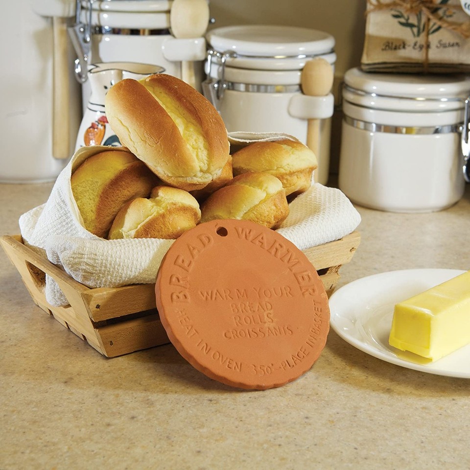 Fox Run Terra Cotta Bread Warmer, Round 4.5 Inches | eBay
