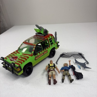 Jungle Explorer Jeep Jurassic Park The Lost World 1993 Kenner W/Figures ...