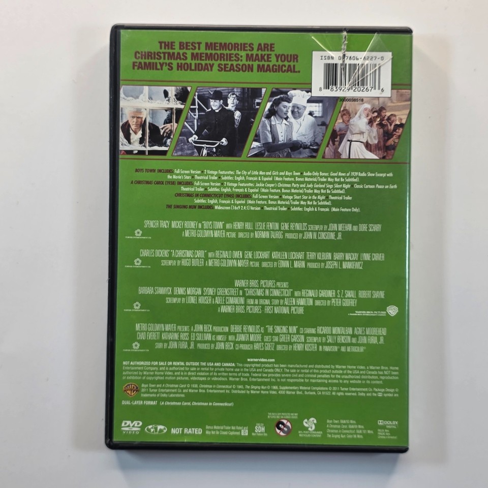 4 Film Favorites: Classic Holiday Collection Vol. 1 DVD Christmas ...