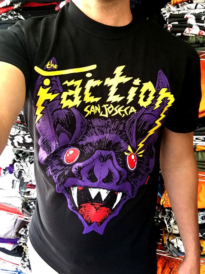 Official Faction T shirt By Chris Shary. Skate Rock, punk, limited ...