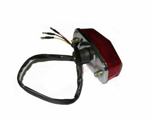 LUCAS L525 TYPE REAR LIGHT For NORTON AJS BSA ENFIELD MATCHLESS TRIUMPH ...