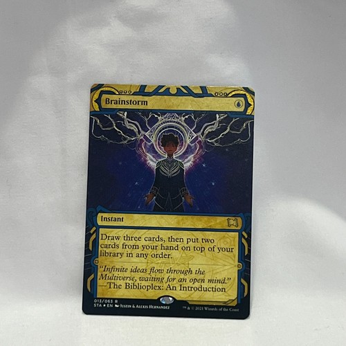 Brainstorm (Foil Etched) - Strixhaven: Mystical Archives (STA)(13) FOIL ...