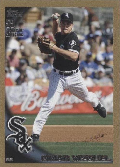 2010 Topps Update Series - Omar Vizquel #US-36 Gold /2010 for sale ...