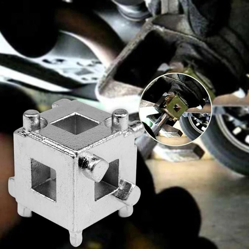 Rear Disc Brake Caliper Piston Rewind/Wind Back Cube Tool 3/8" Drive ...