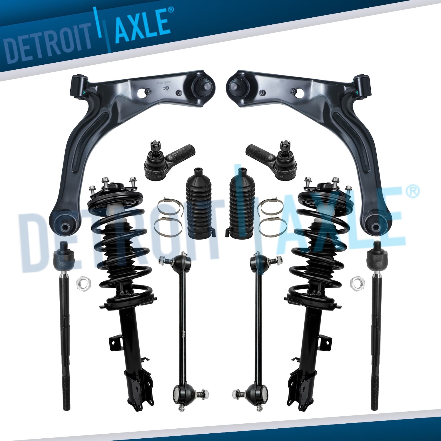 Front Struts + Lower Control Arms Kit for 2001 - 2004 Ford Escape Mazda ...