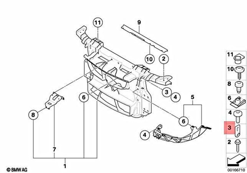 Genuine BMW M E81 E82 E87 E88 116d Mount Front Lighting Combination ...