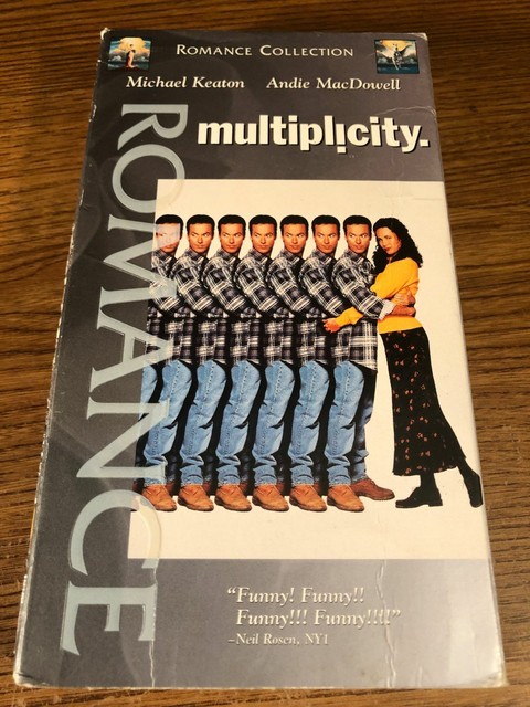 Multiplicity (VHS, 1999, Romance Collection Closed Captioned) for sale ...